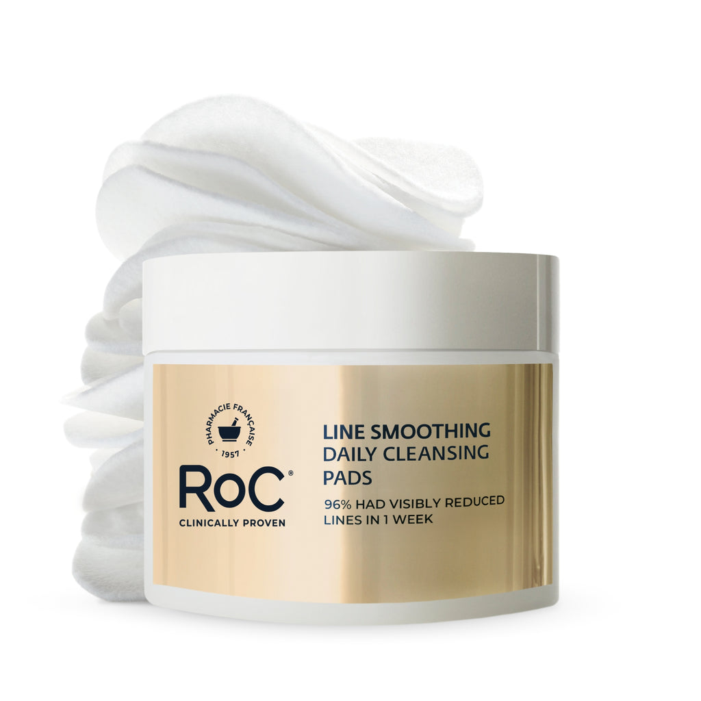LINE SMOOTHING Daily Cleansing Pads – RoC® Skincare