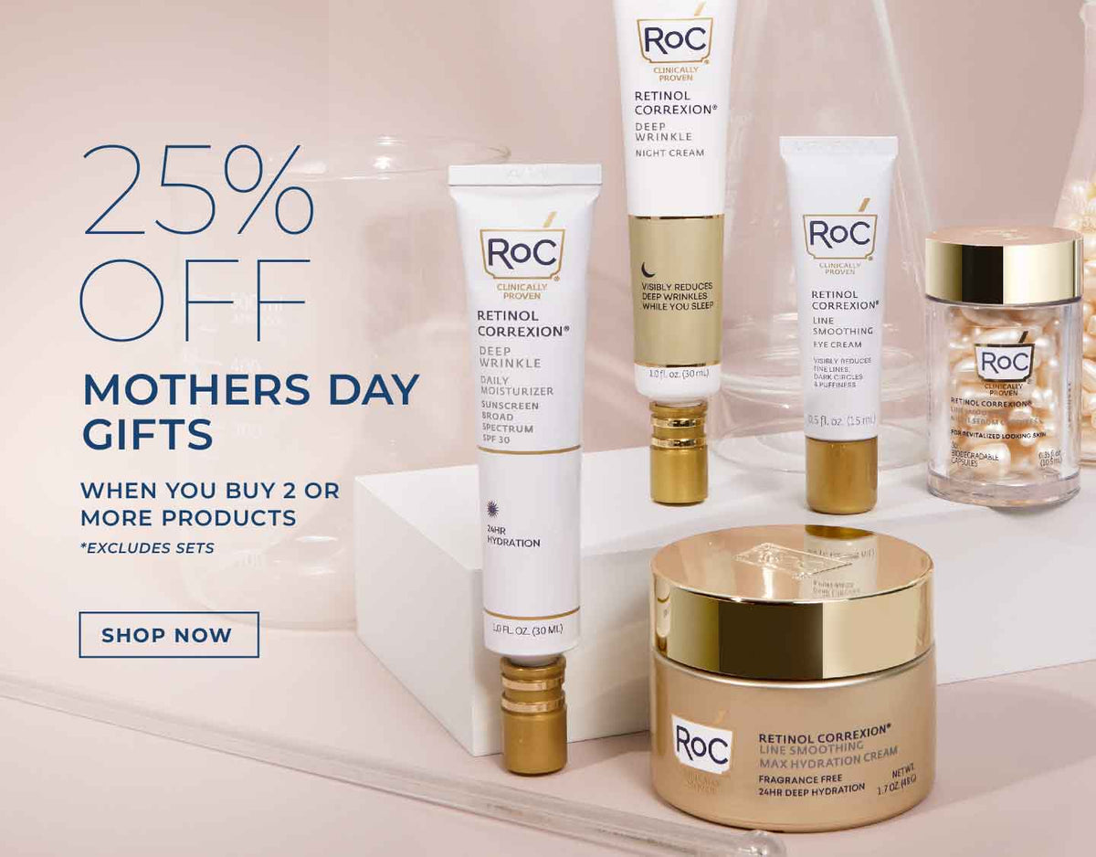 RoC® Retinol Skincare | Clinically Proven – RoC® Skincare