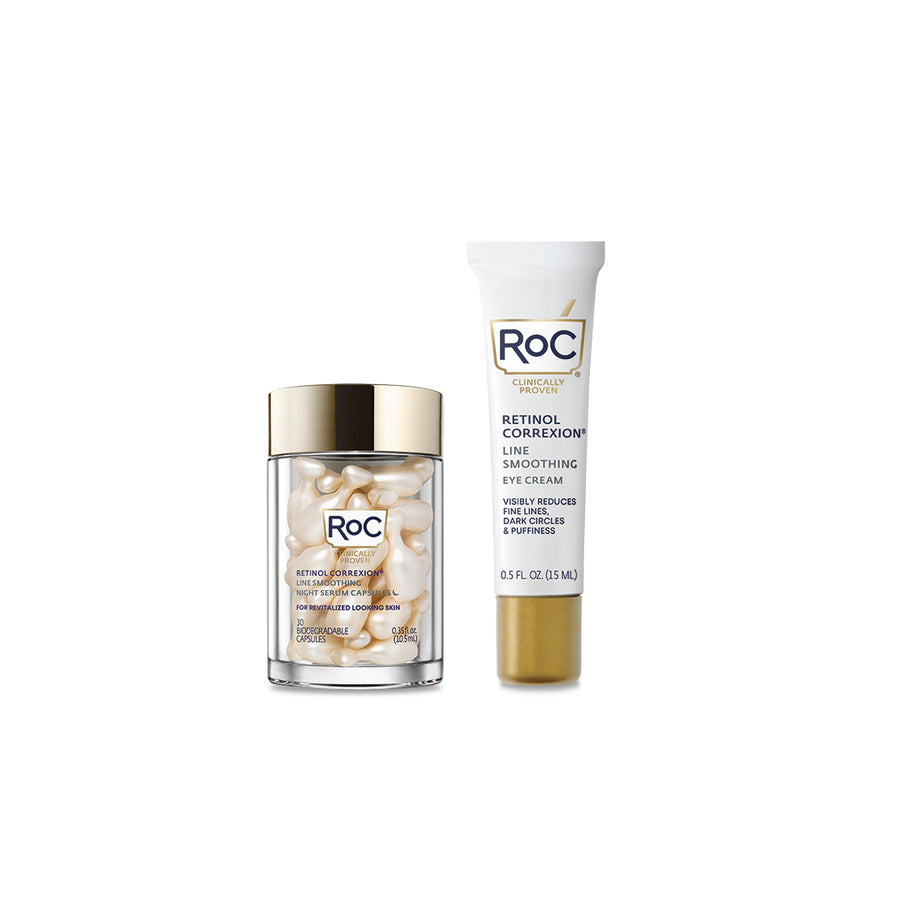 Line Smoothing Essentials Duo Skincare Set - RoC® Skincare